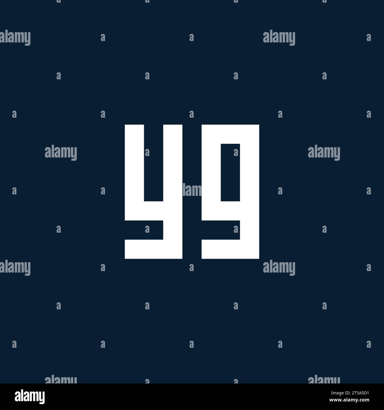 YG initial monogram logo with geometric style design ideas Stock Vector ...