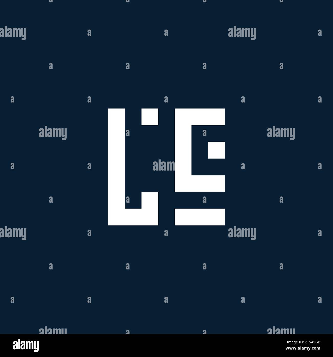 LC initial monogram logo with geometric style design ideas Stock Vector ...