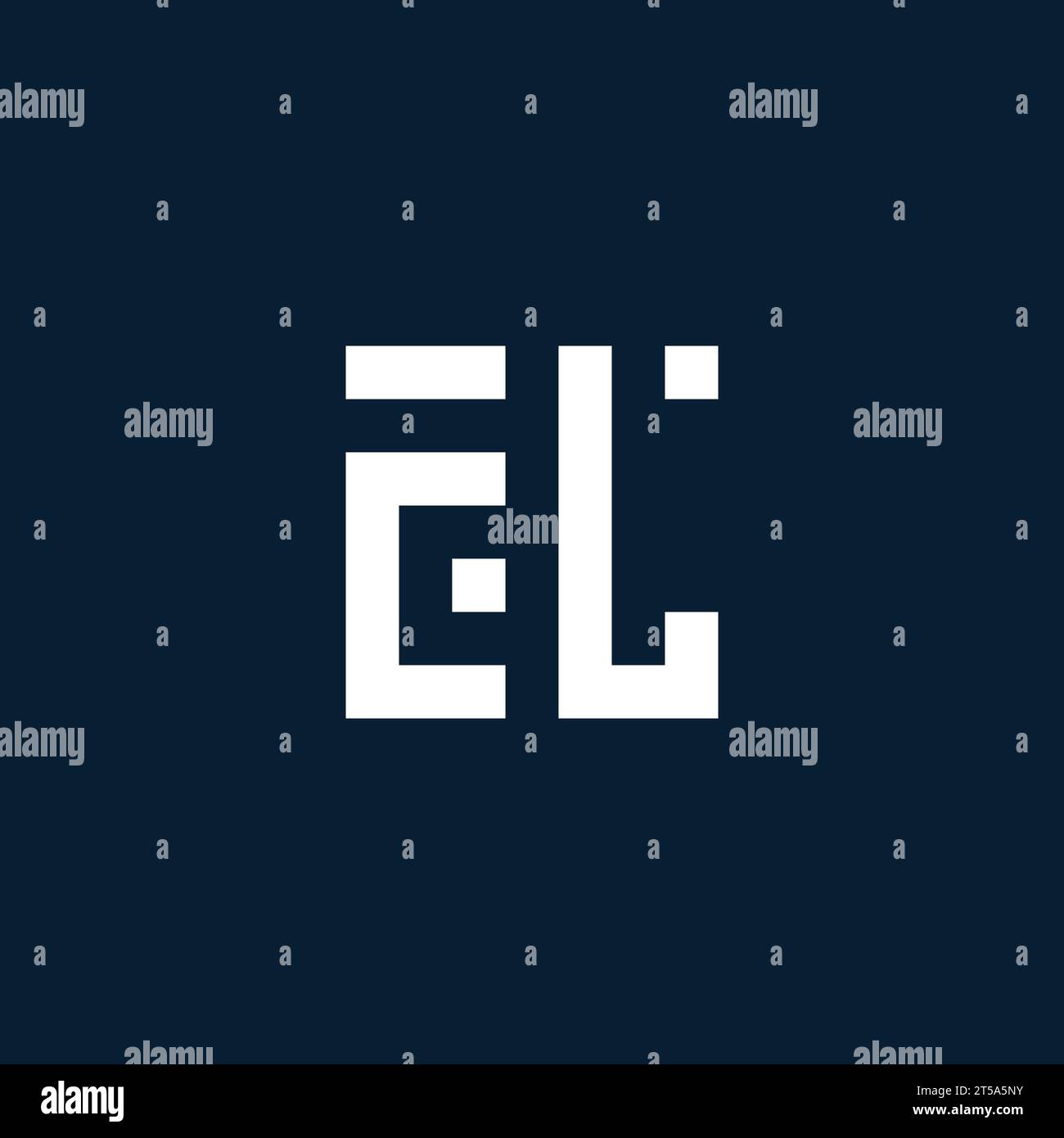 Cl minimal logo design hi-res stock photography and images - Alamy