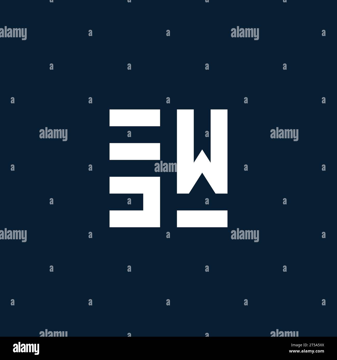 SW initial monogram logo with geometric style design ideas Stock Vector Image & Art - Alamy