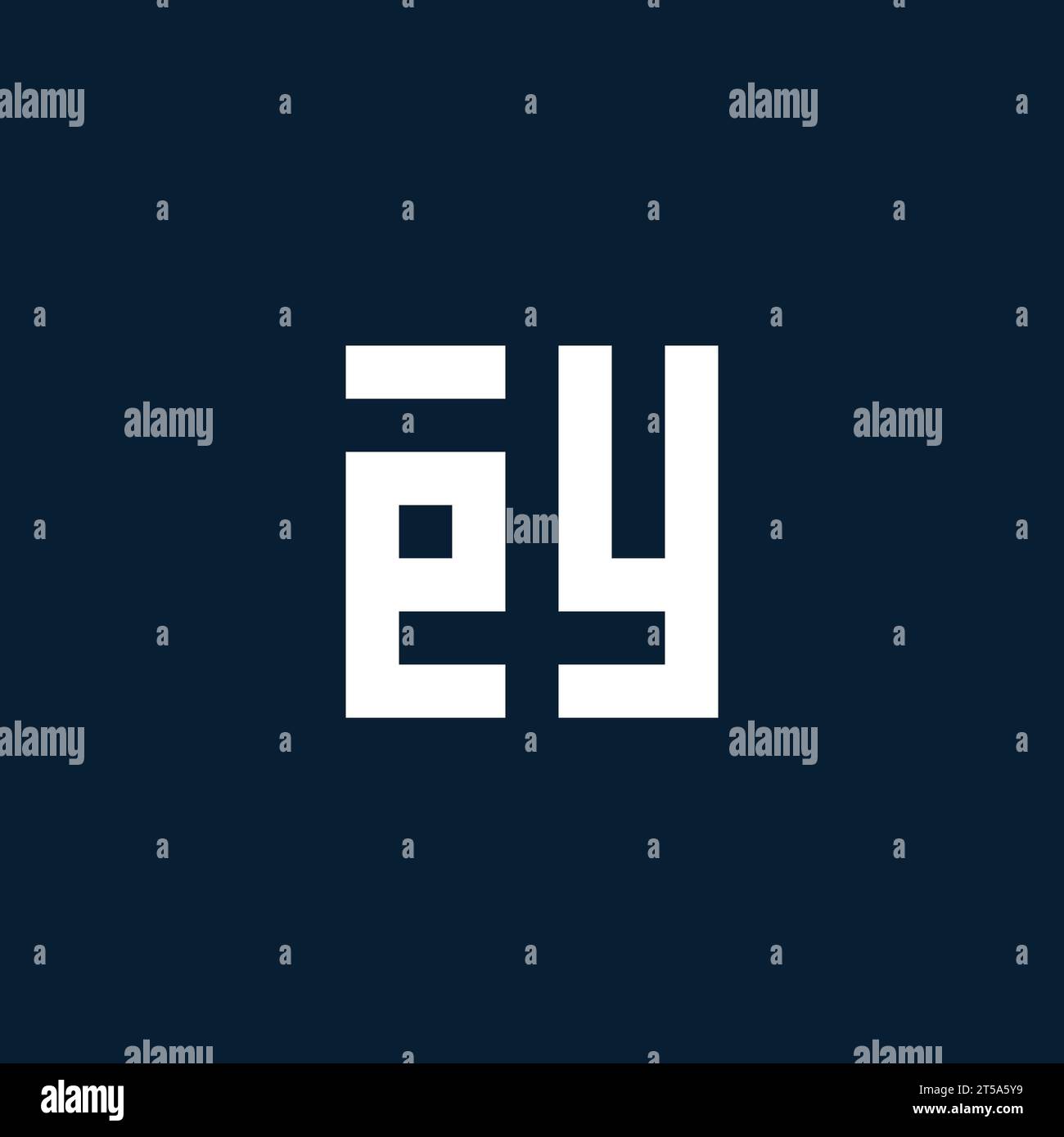 EY initial monogram logo with geometric style design ideas Stock Vector ...