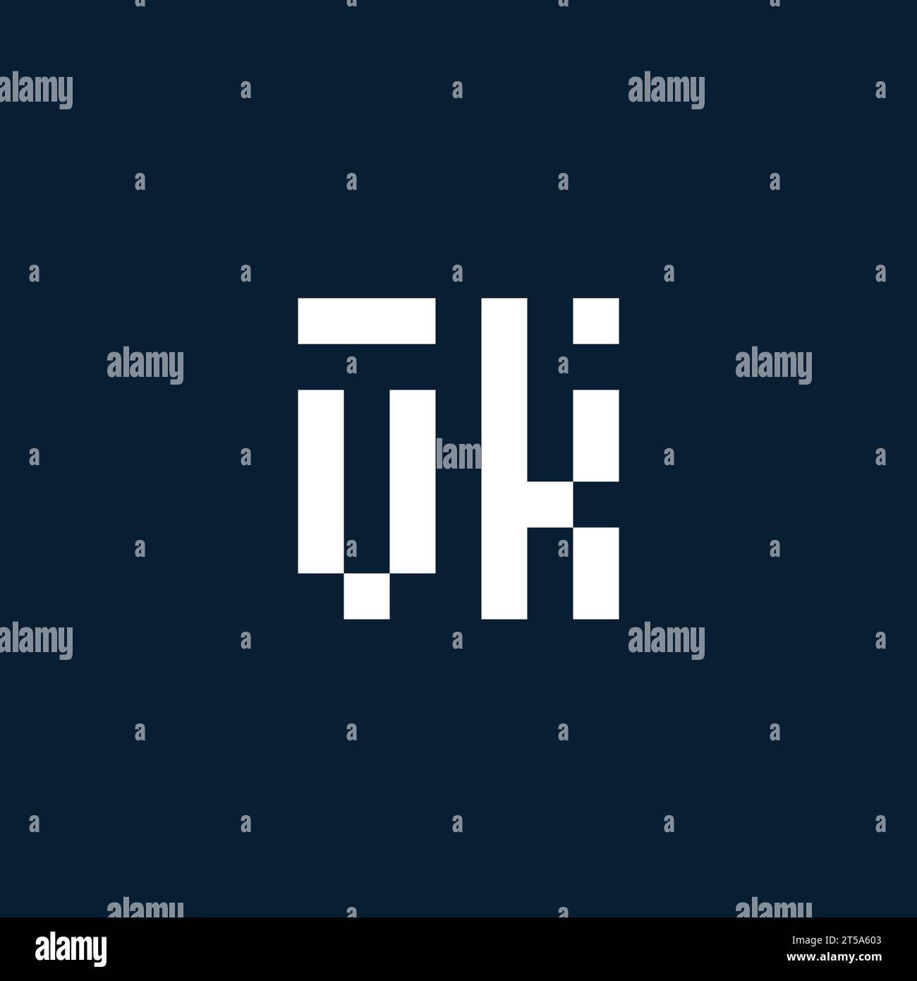 VK initial monogram logo with geometric style design ideas Stock Vector ...