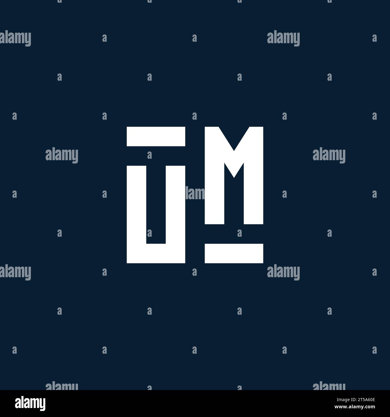 UM initial monogram logo with geometric style design ideas Stock Vector ...