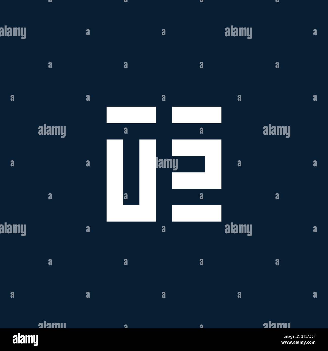 US initial monogram logo with geometric style design ideas Stock Vector Image & Art - Alamy