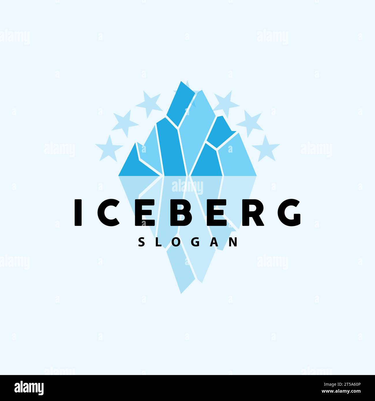 The north pole aerial view Stock Vector Images - Alamy