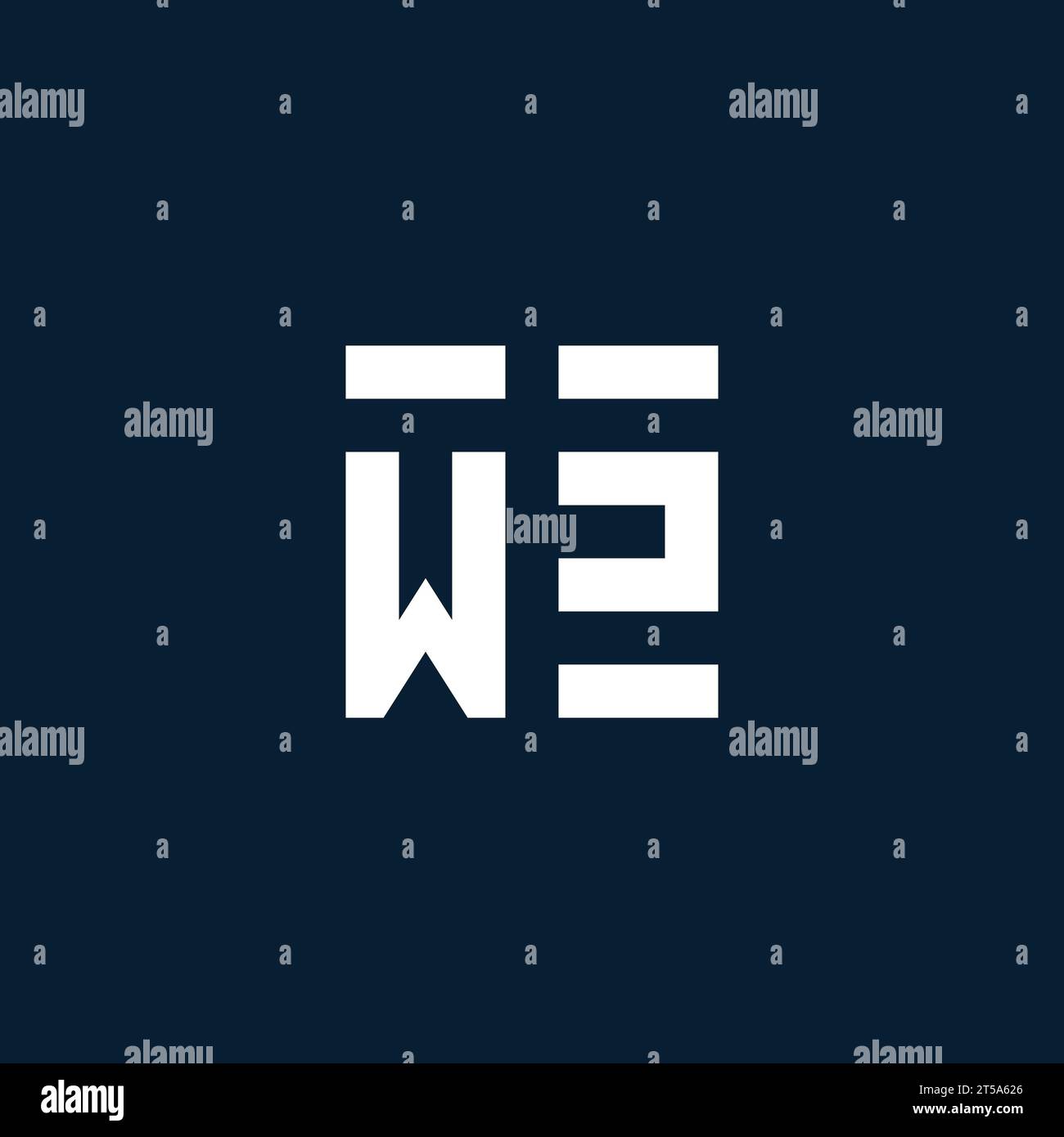 WS initial monogram logo with geometric style design ideas Stock Vector ...