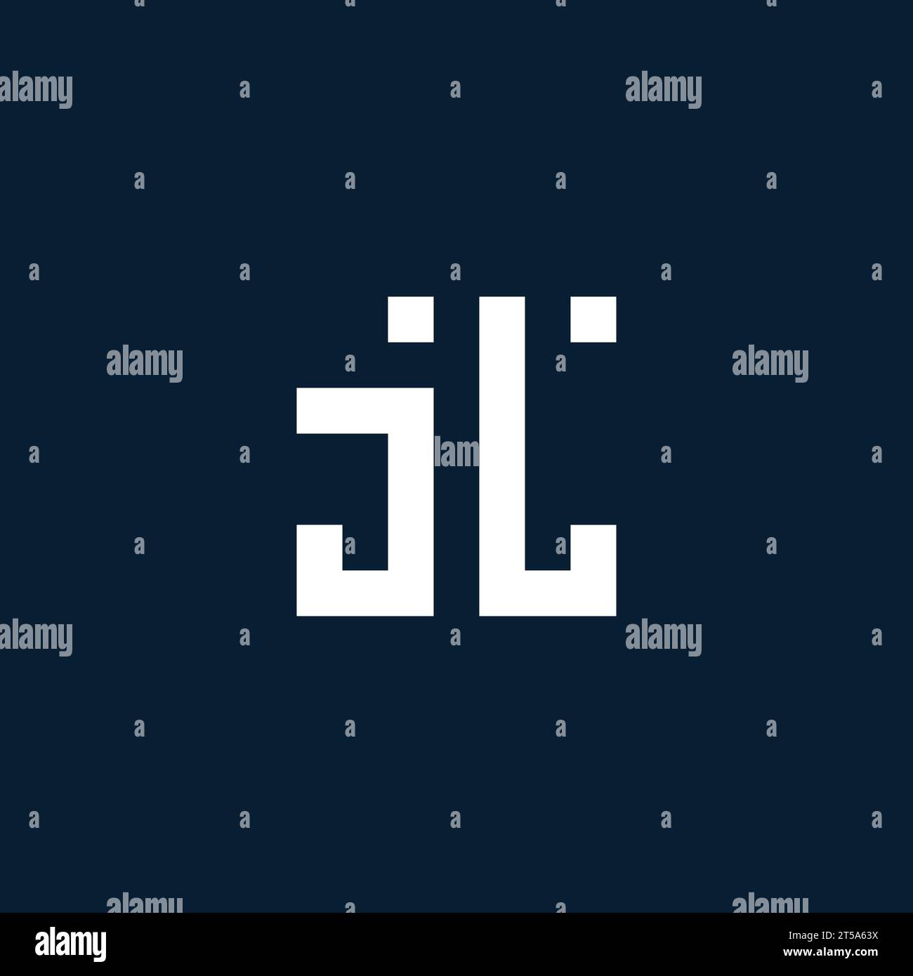 JL initial monogram logo with geometric style design ideas Stock Vector ...