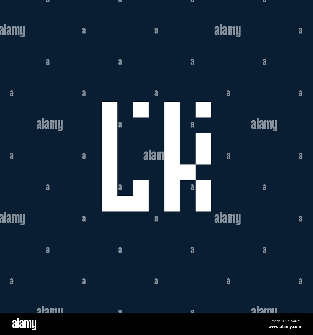 LK initial monogram logo with geometric style design ideas Stock Vector ...
