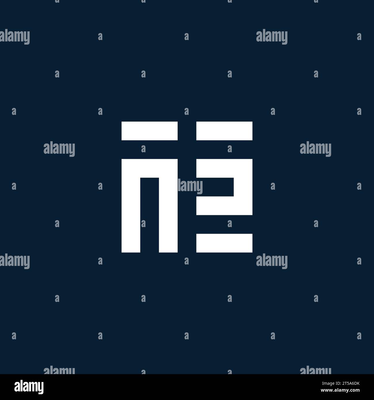 NS initial monogram logo with geometric style design ideas Stock Vector ...