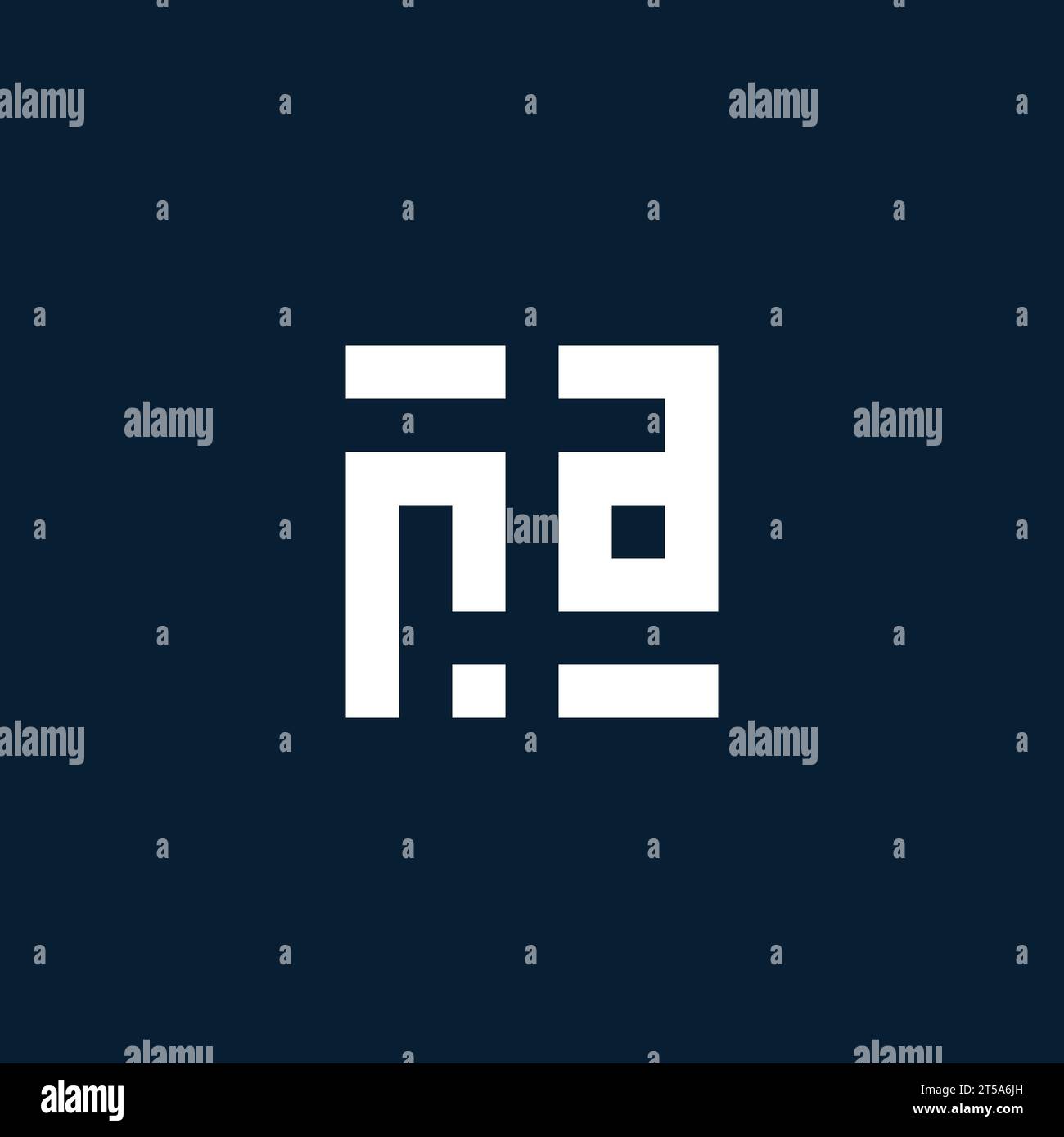 RA initial monogram logo with geometric style design ideas Stock Vector ...