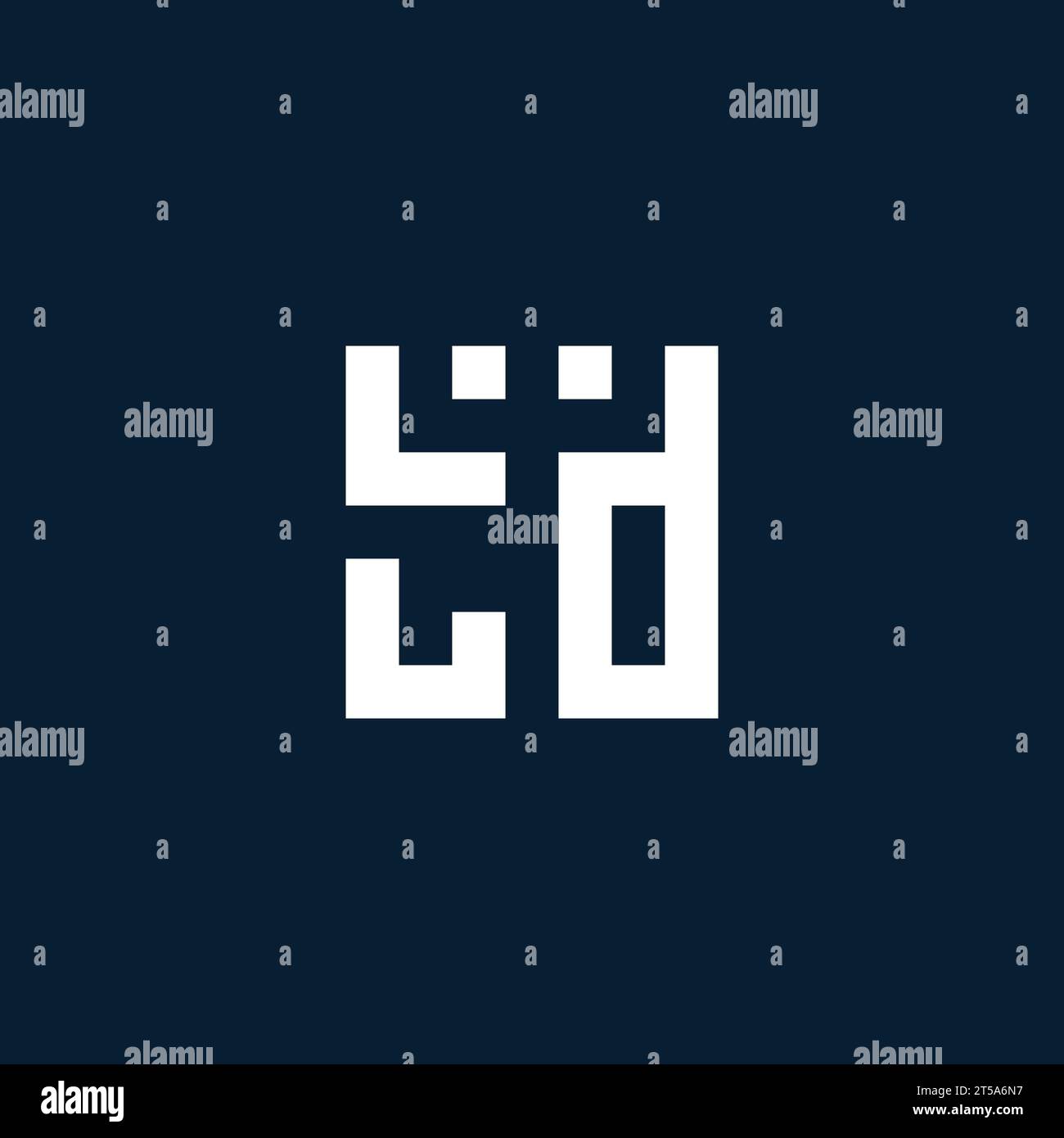 TD initial monogram logo with geometric style design ideas Stock Vector ...