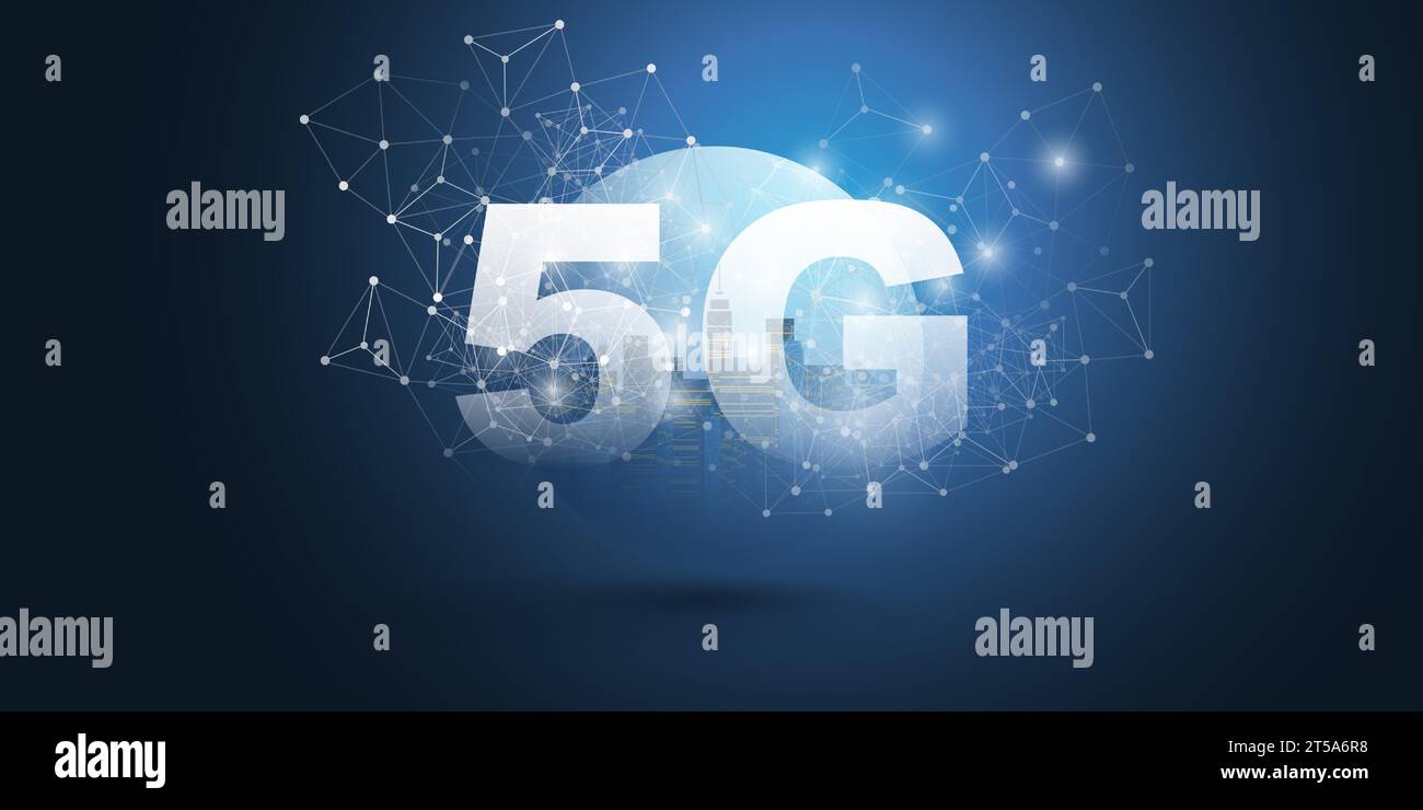 Futuristic device digital icons city Stock Vector Images - Alamy