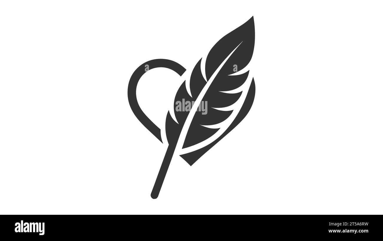 Love letter writing icon isolated on white background Stock Vector ...