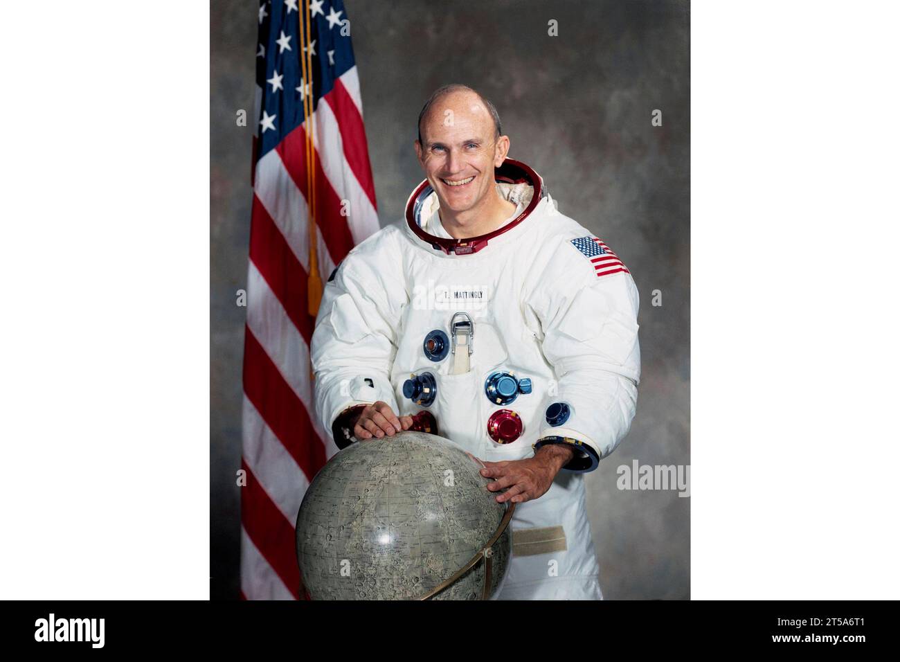 This photo released by NASA shows astronaut Ken Mattingly. Mattingly ...
