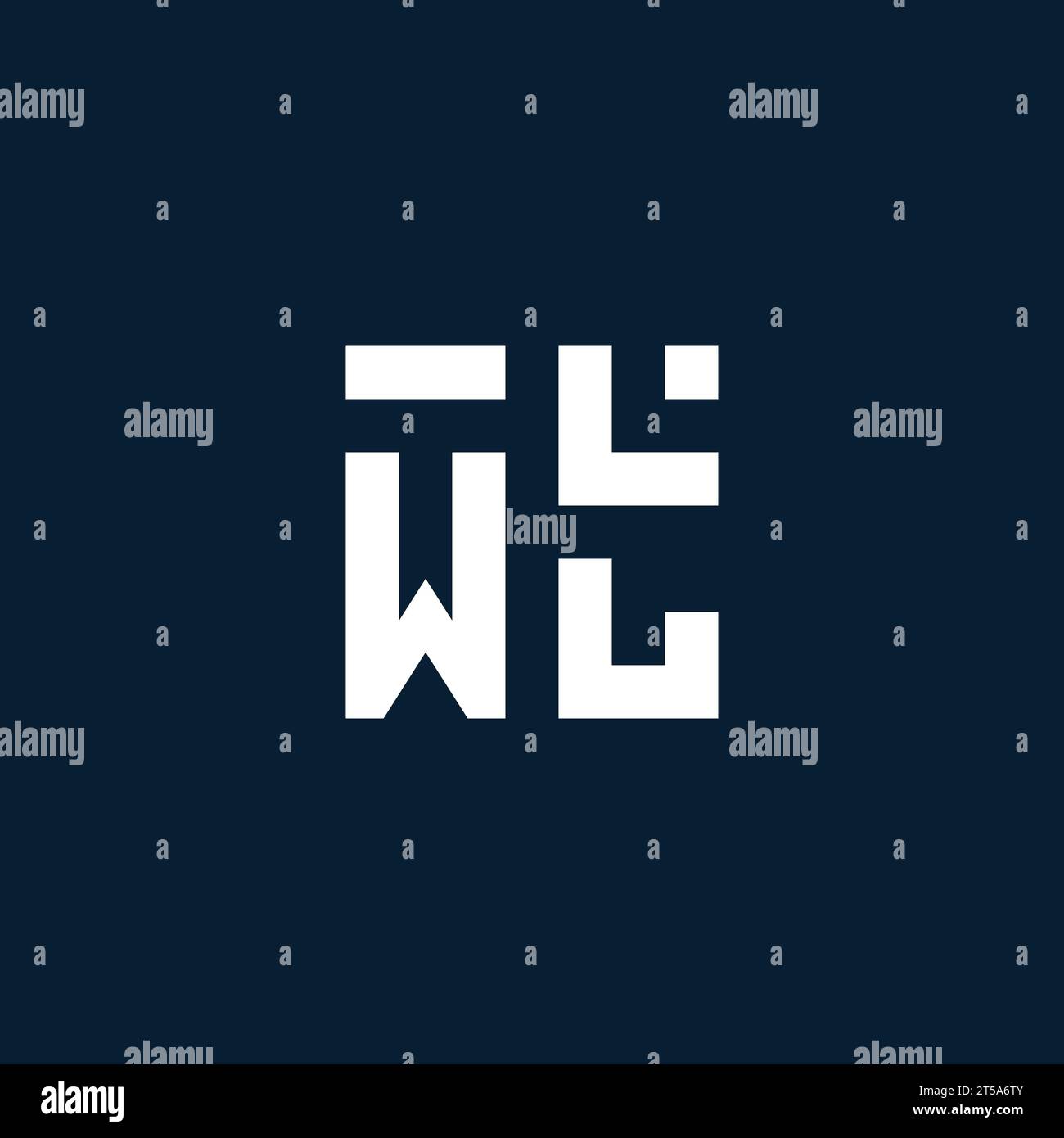 WT initial monogram logo with geometric style design ideas Stock Vector Image & Art - Alamy