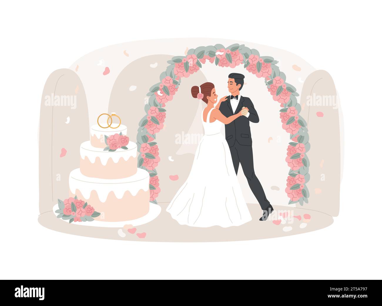 Wedding venue cartoon Stock Vector Images - Alamy