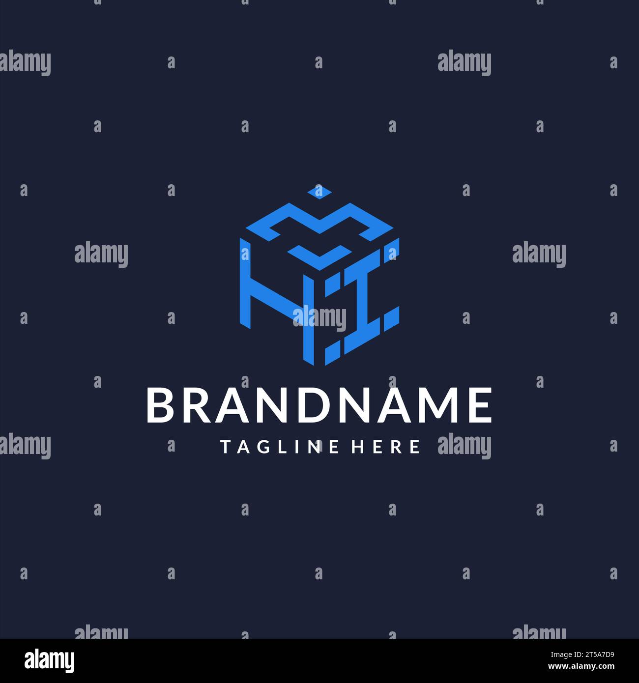 HI logo hexagon designs, best monogram initial logo with hexagonal ... HI logo hexagon designs, best monogram initial logo with hexagonal ...