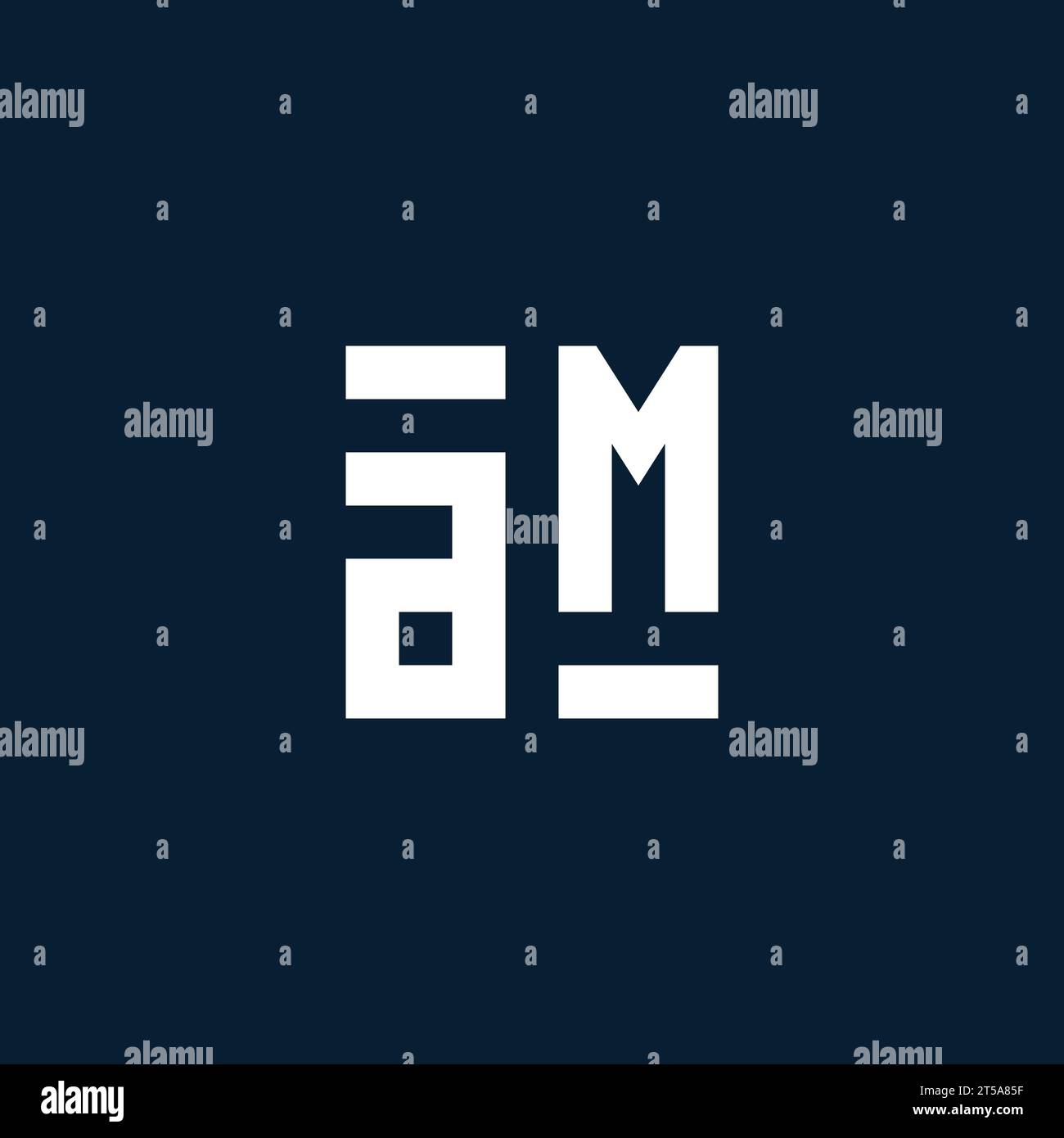 AM initial monogram logo with geometric style design ideas Stock Vector ...