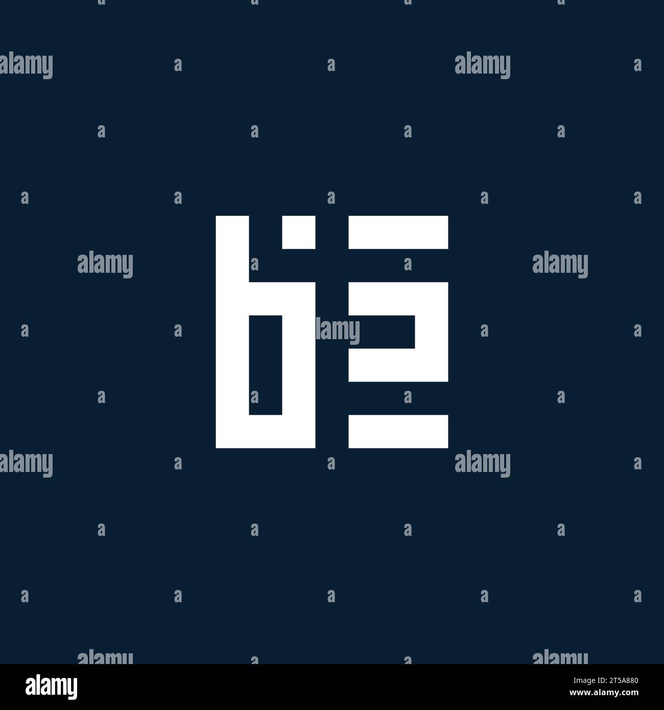 BS initial monogram logo with geometric style design ideas Stock Vector ...