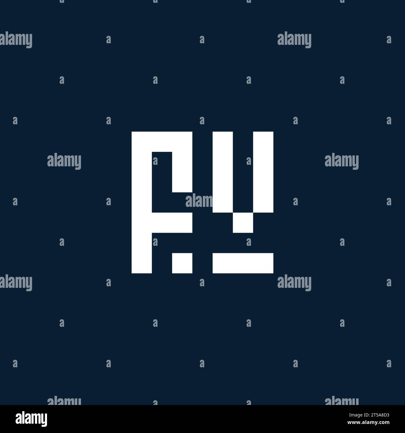 FV initial monogram logo with geometric style design ideas Stock Vector ...