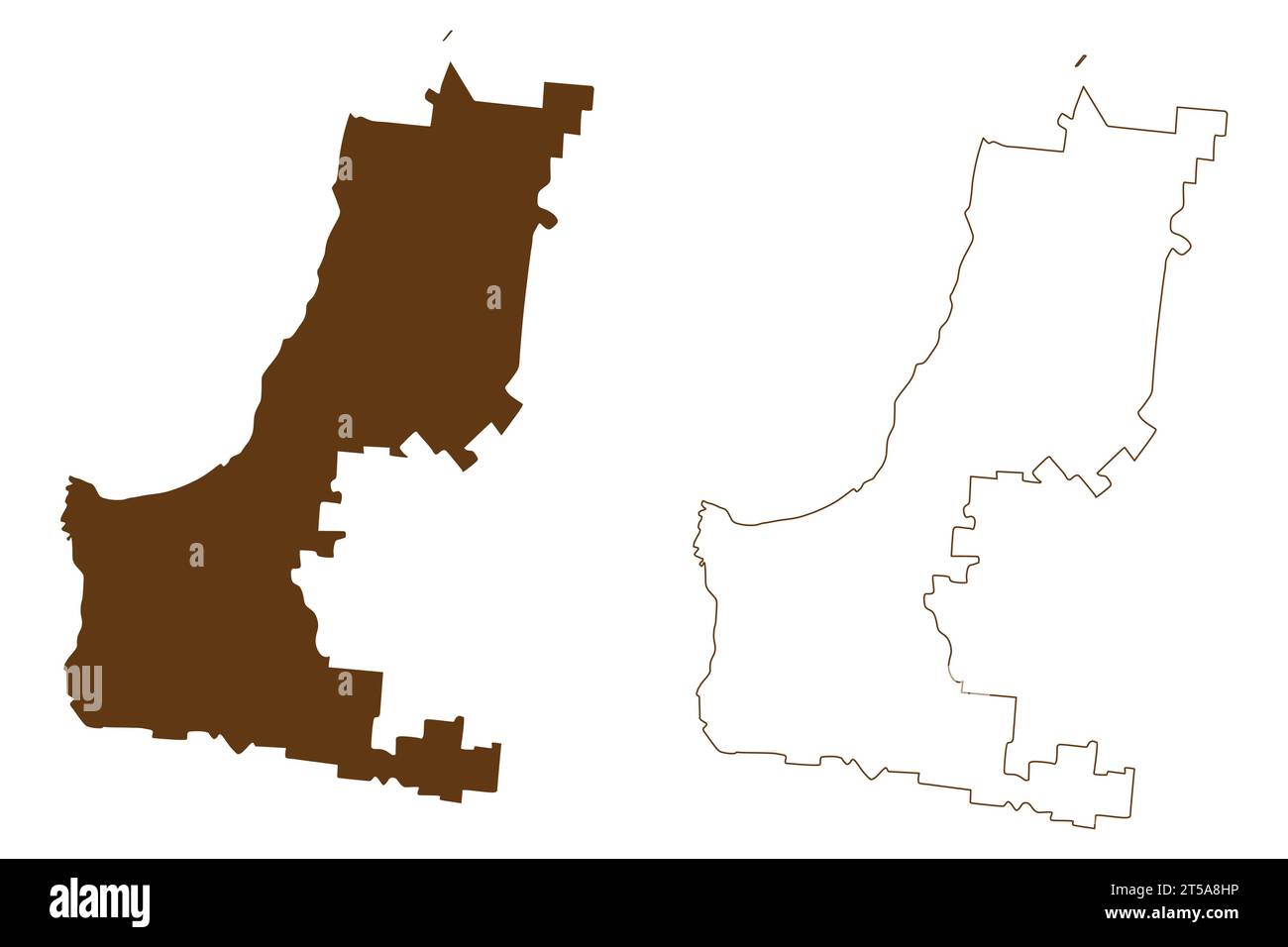 Shire of Carpentaria (Commonwealth of Australia, Queensland state) map ...