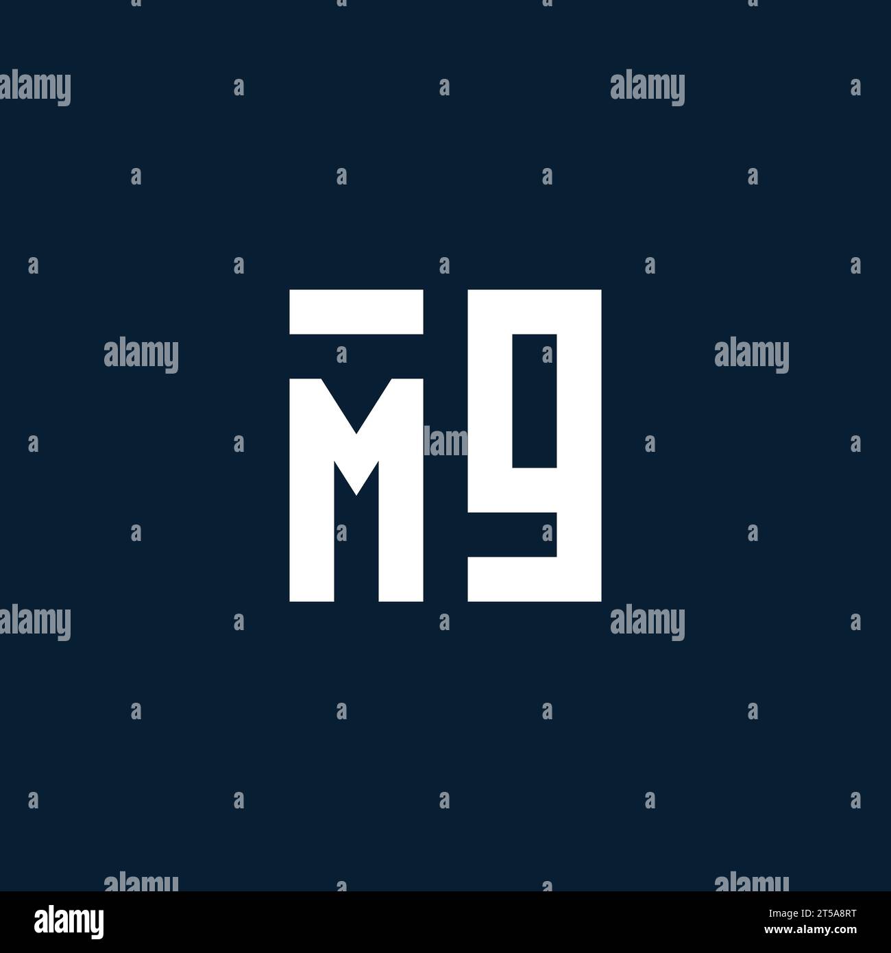 MG initial monogram logo with geometric style design ideas Stock Vector ...