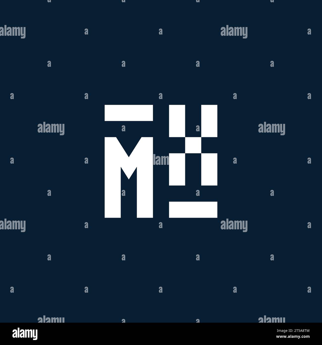 Mx minimal logo design hi-res stock photography and images - Alamy