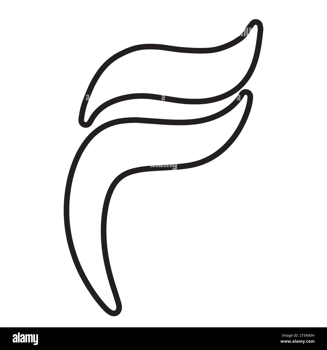 F Letter vector icon illustration design Stock Vector Image & Art - Alamy