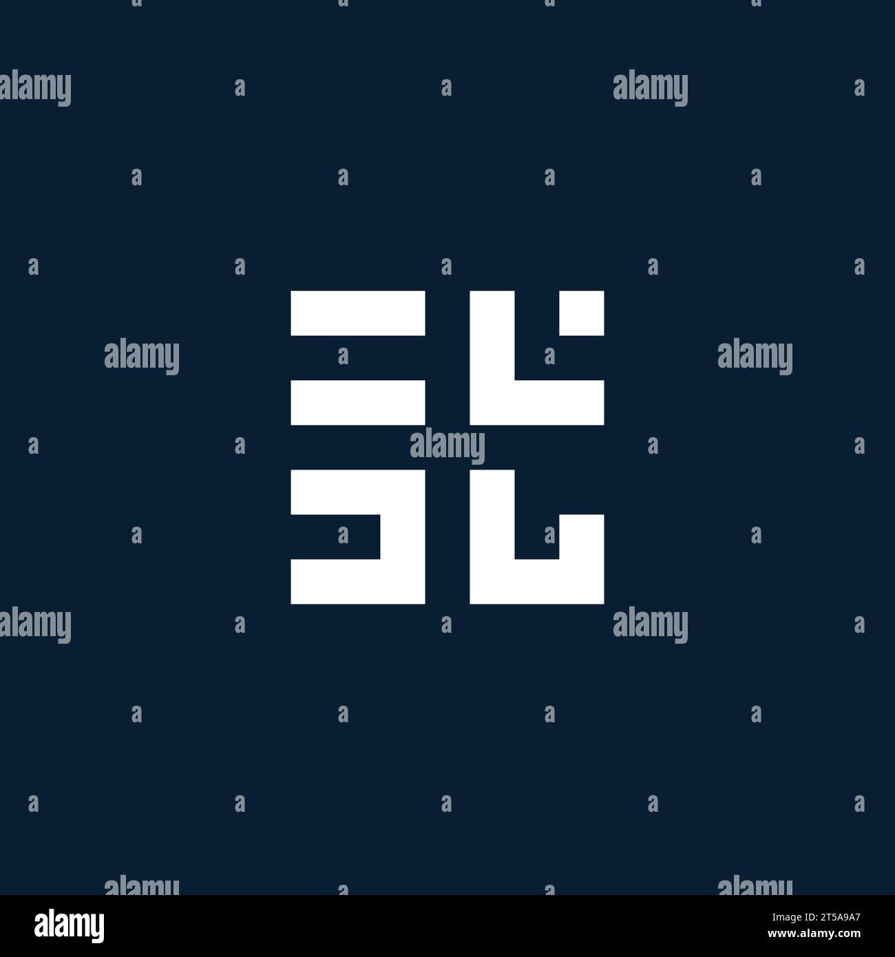 ST initial monogram logo with geometric style design ideas Stock Vector ...