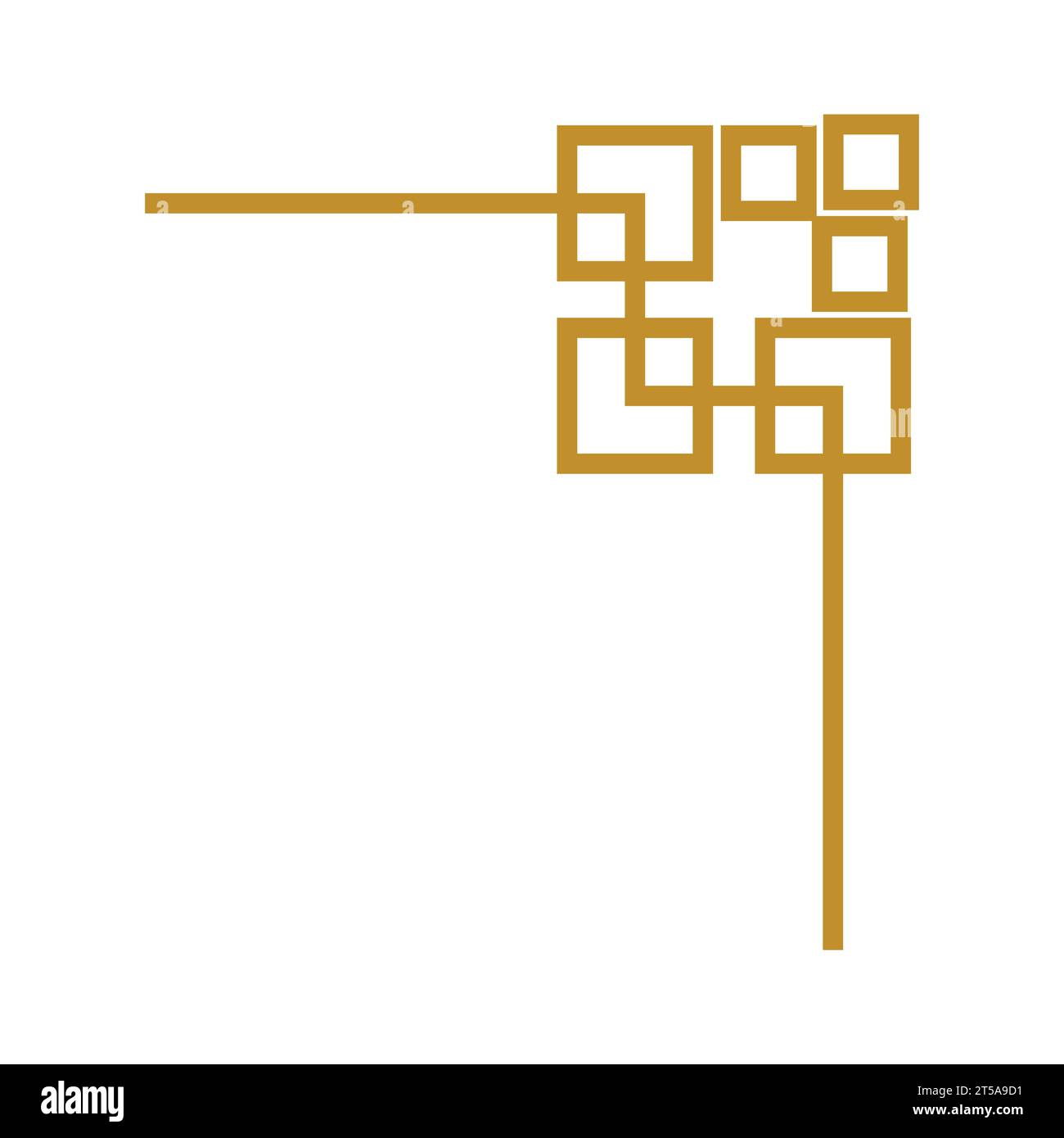 chinese border frame template Stock Vector Image & Art - Alamy