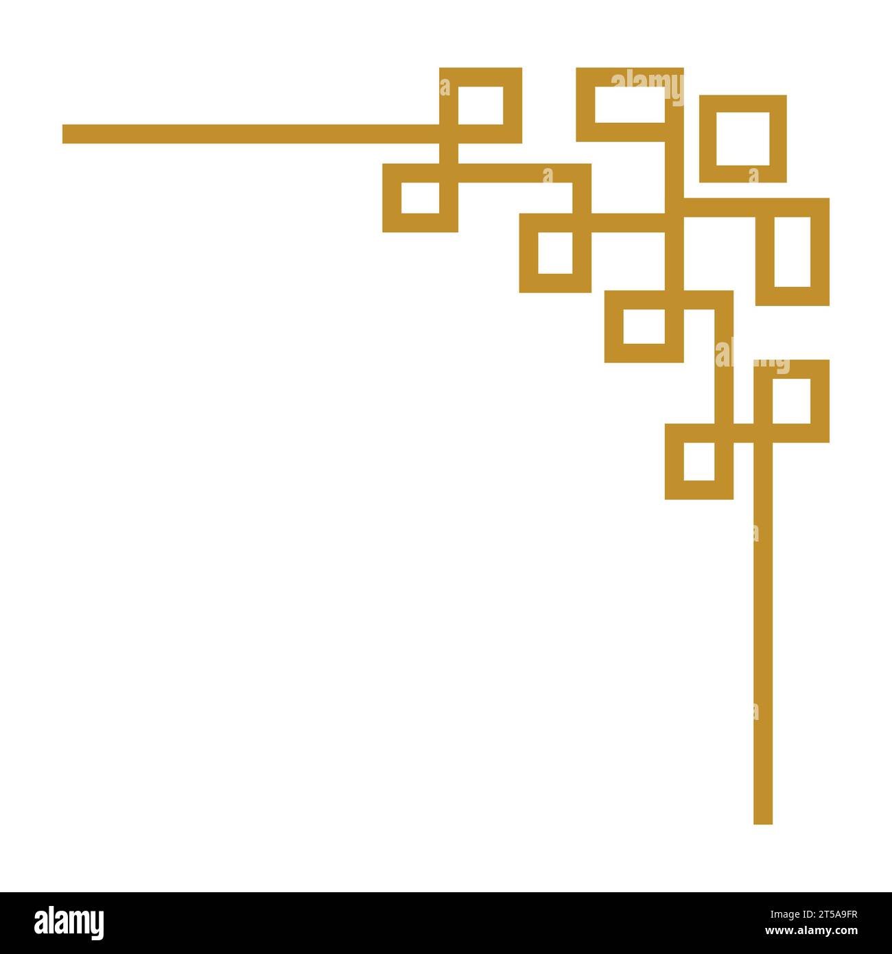 chinese border frame template Stock Vector Image & Art - Alamy