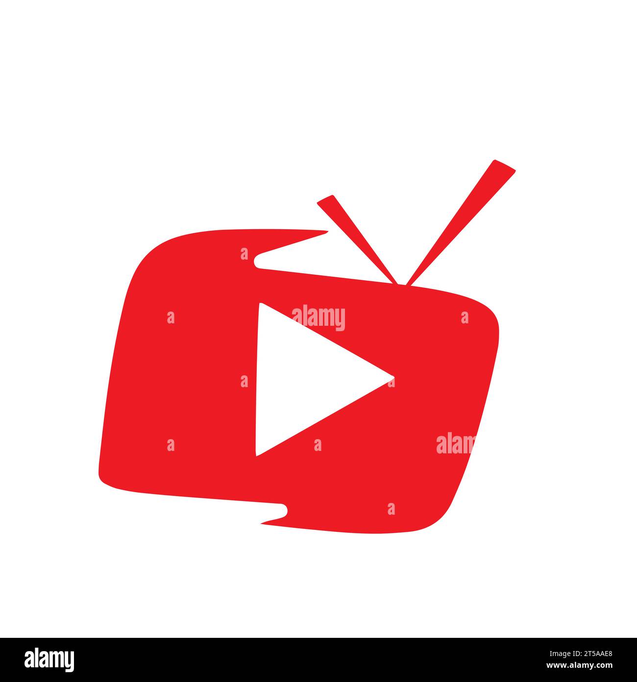 Live channel icon line Stock Vector Images - Alamy