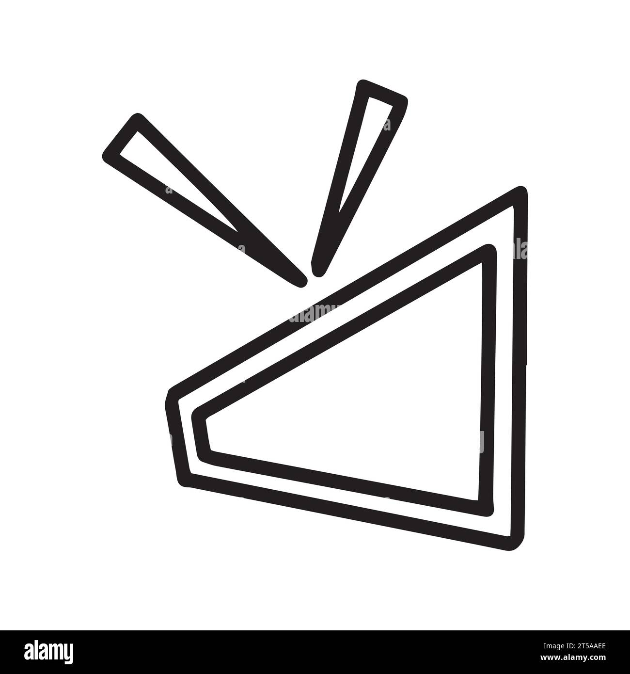 Tv live icon logo vector Stock Vector Image & Art - Alamy