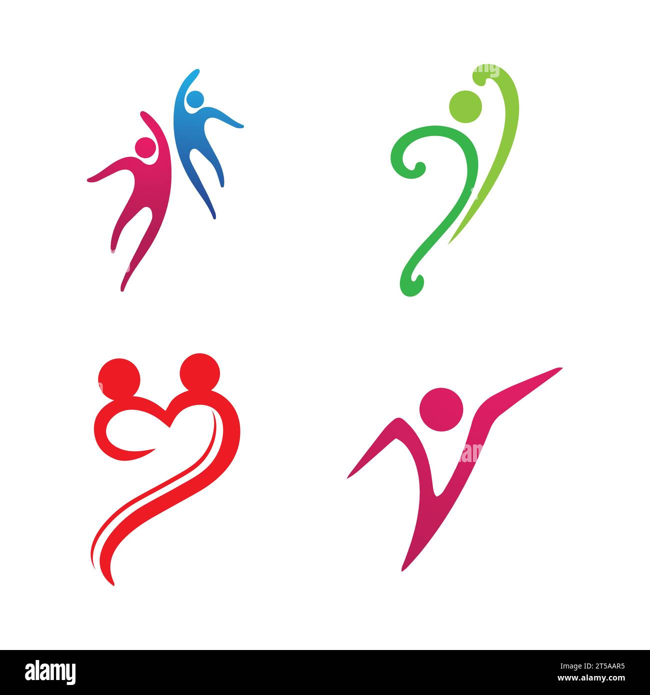 Health life people logo vector Stock Vector Image & Art - Alamy