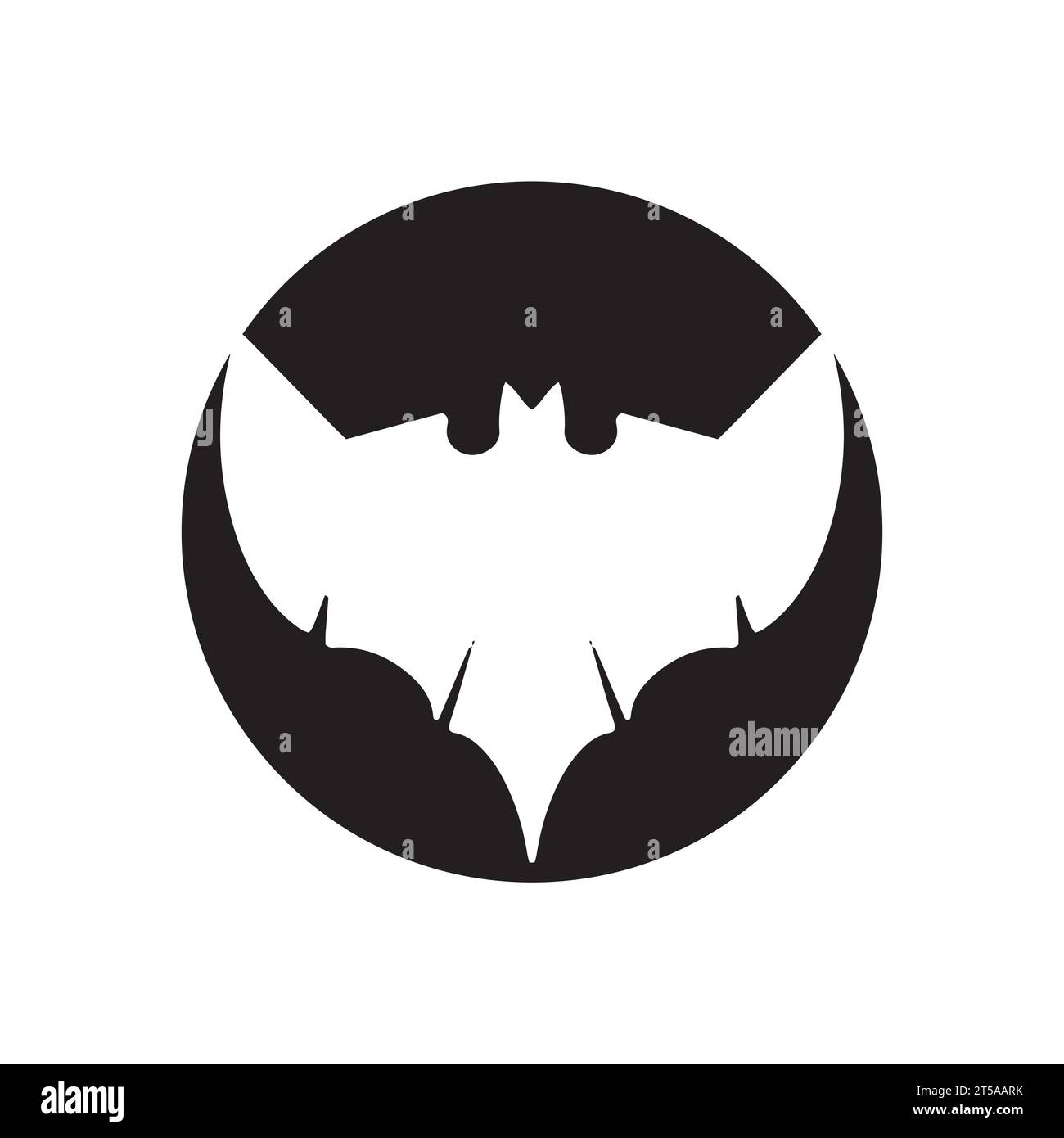 Bat wing logo vector element Stock Vector Image & Art - Alamy