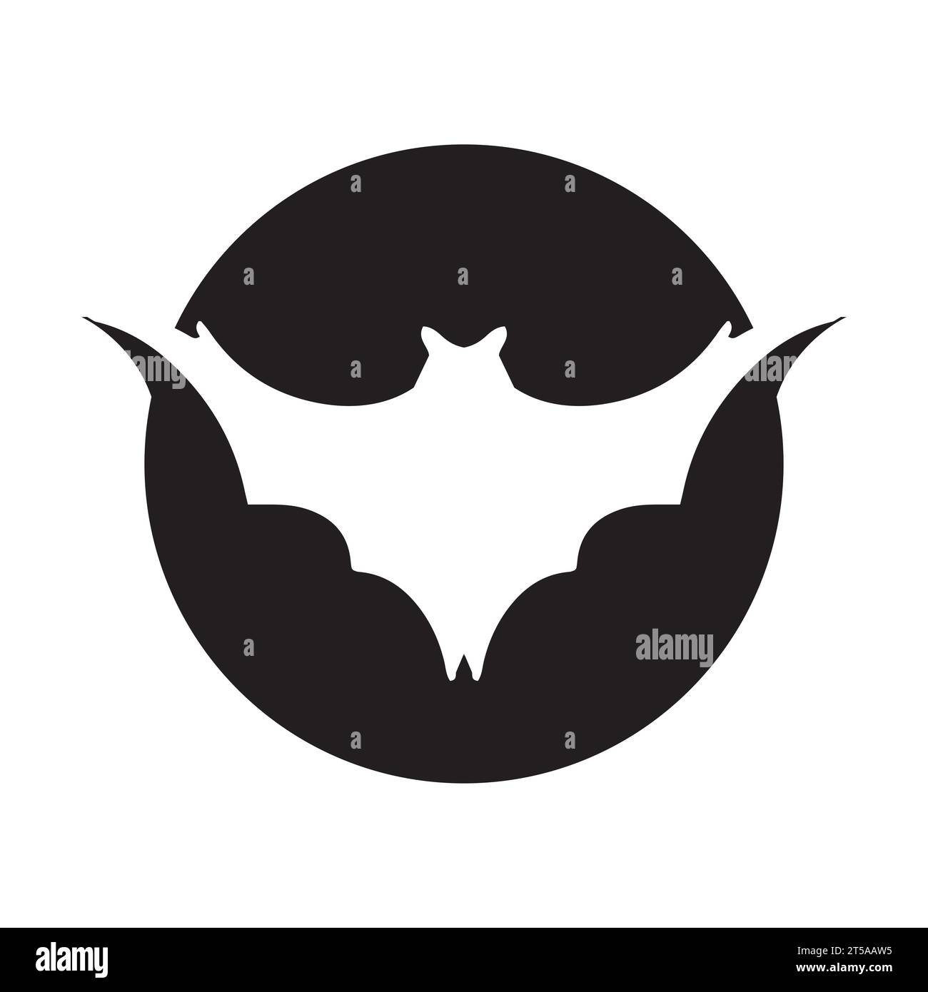 Bat wing logo vector element Stock Vector Image & Art - Alamy