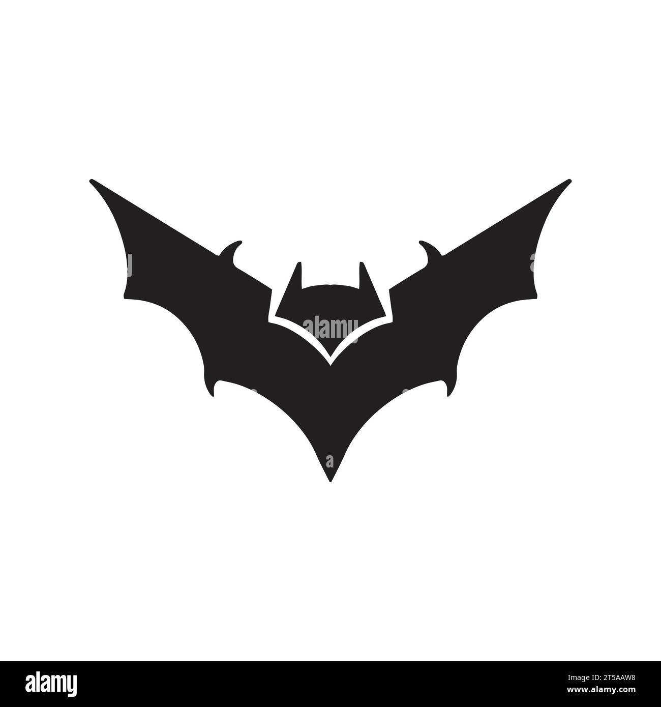 Bat wing logo vector element Stock Vector Image & Art - Alamy