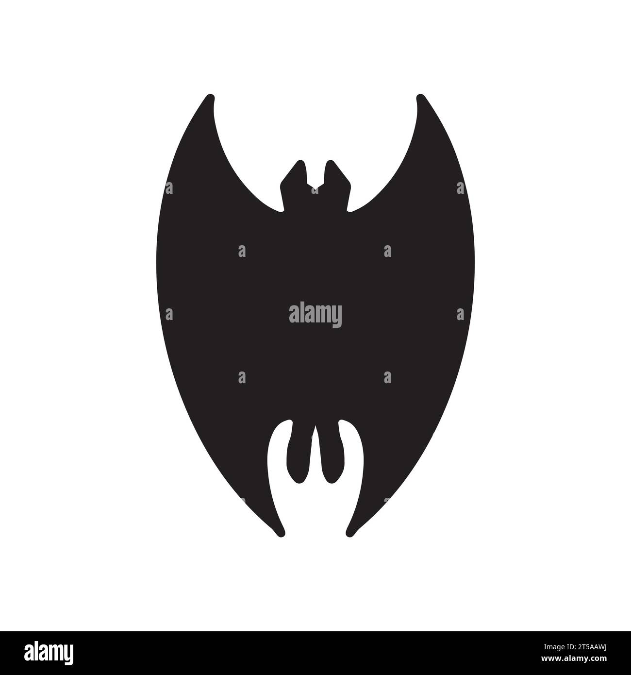 Bat wing logo vector element Stock Vector Image & Art - Alamy