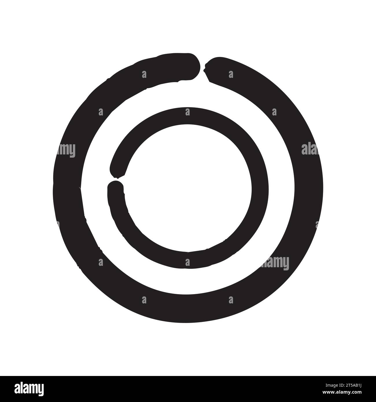 circle load icon element logo Stock Vector Image & Art - Alamy