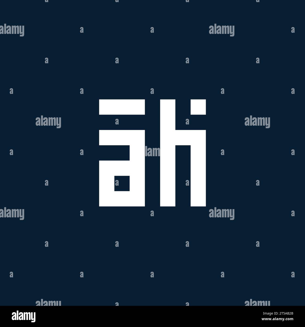 AH initial monogram logo with geometric style design ideas Stock Vector Image & Art - Alamy