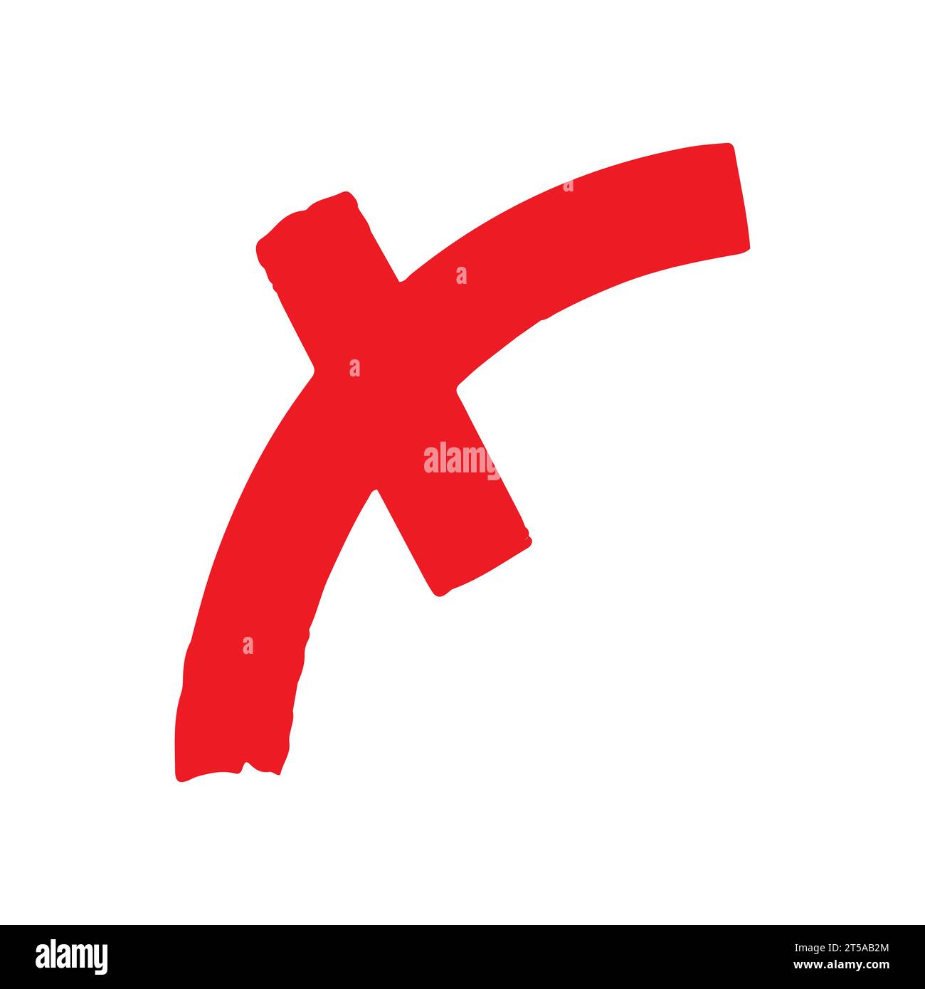 Red cross icon brush element Stock Vector Image & Art - Alamy