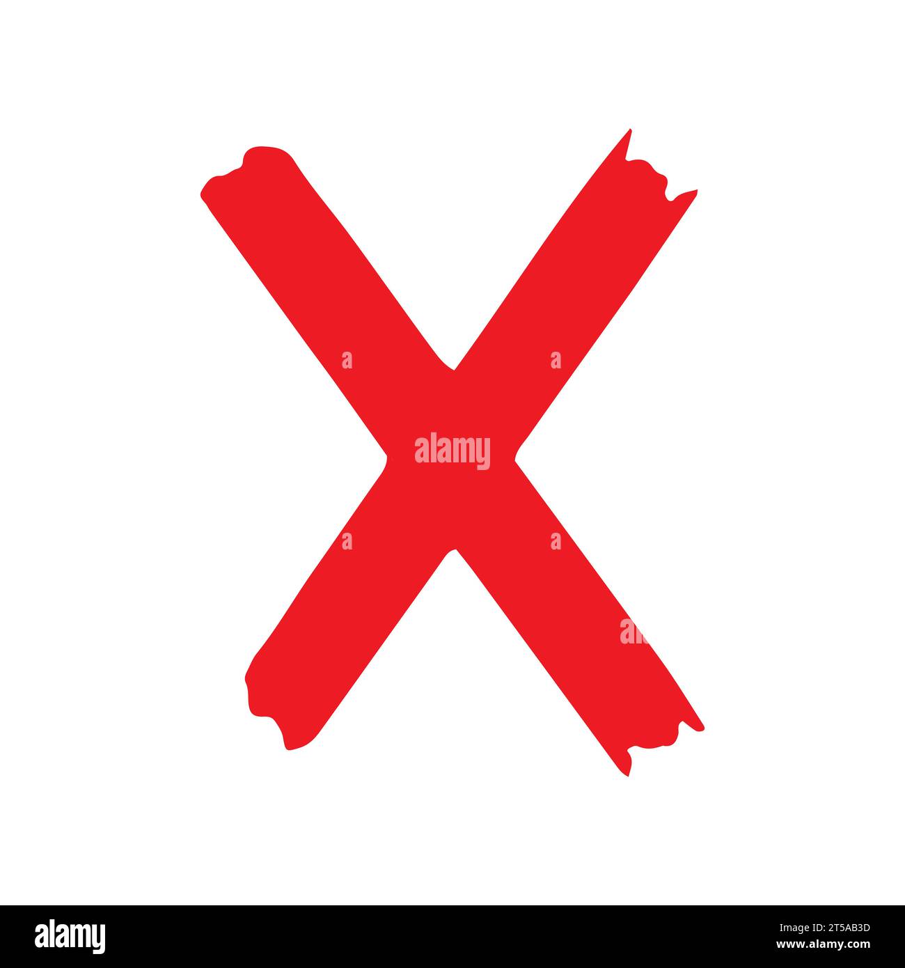 Red cross icon brush element Stock Vector Image & Art - Alamy