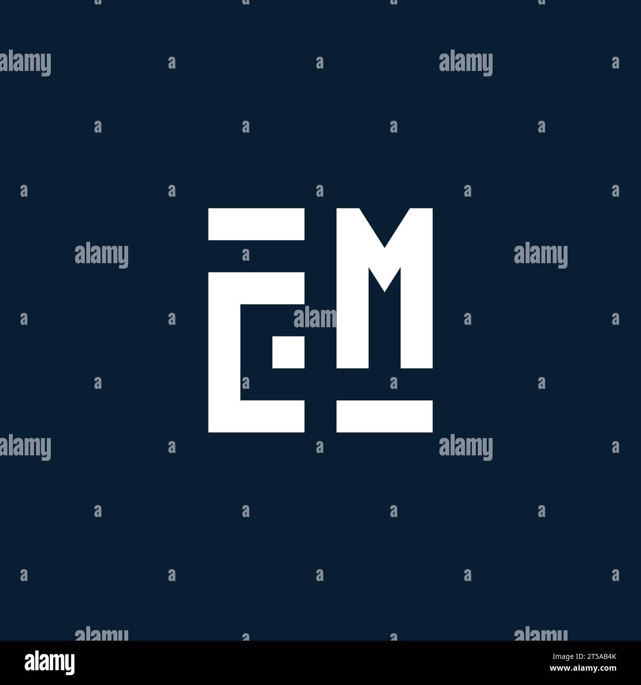 CM initial monogram logo with geometric style design ideas Stock Vector ...