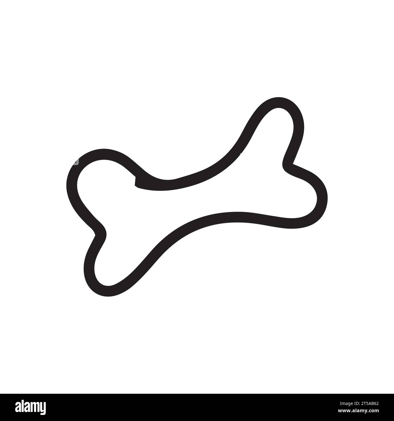 Bone for dog template logo Stock Vector Image & Art - Alamy