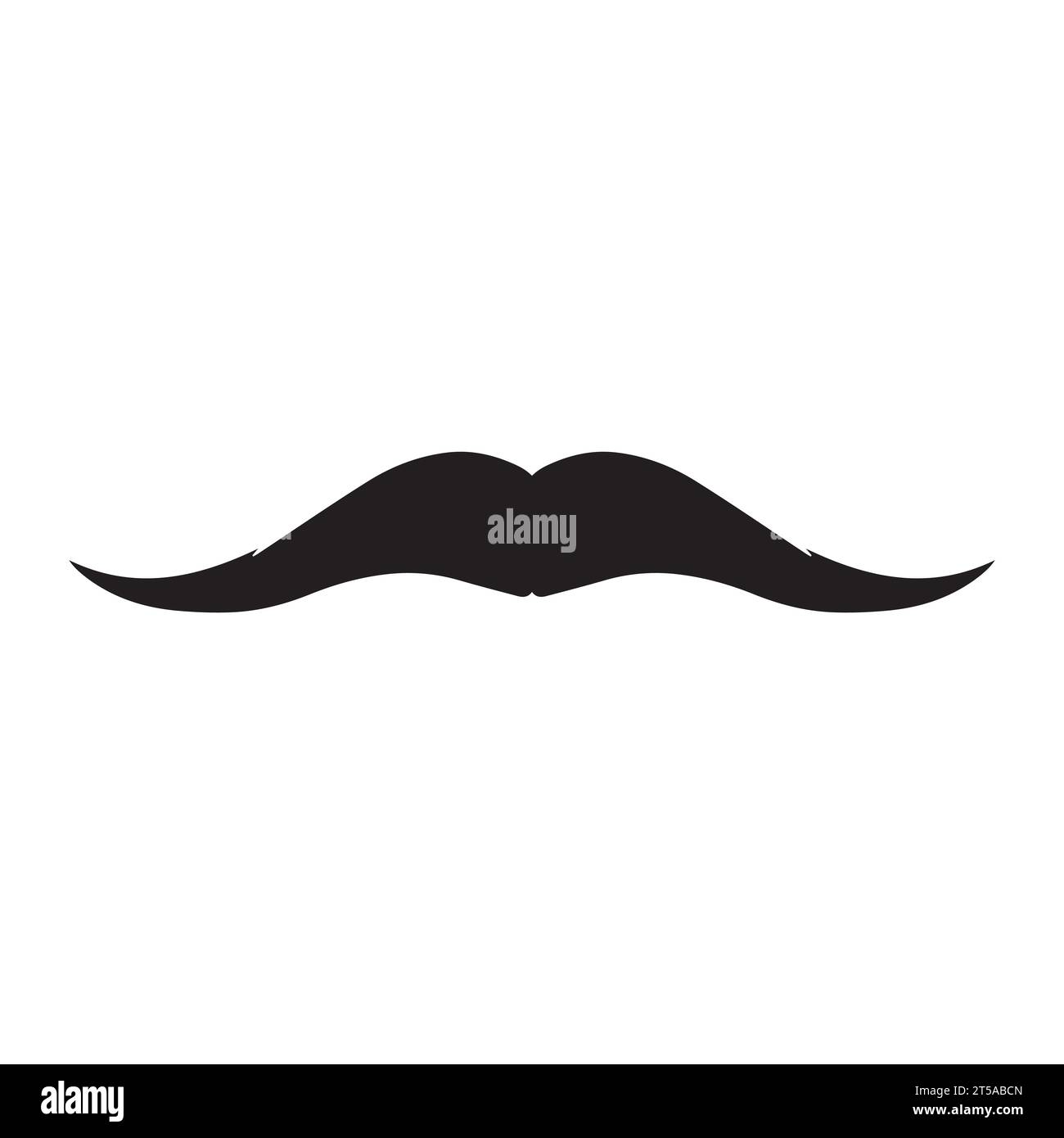 Moustache Vector icon logo element Stock Vector Image & Art - Alamy
