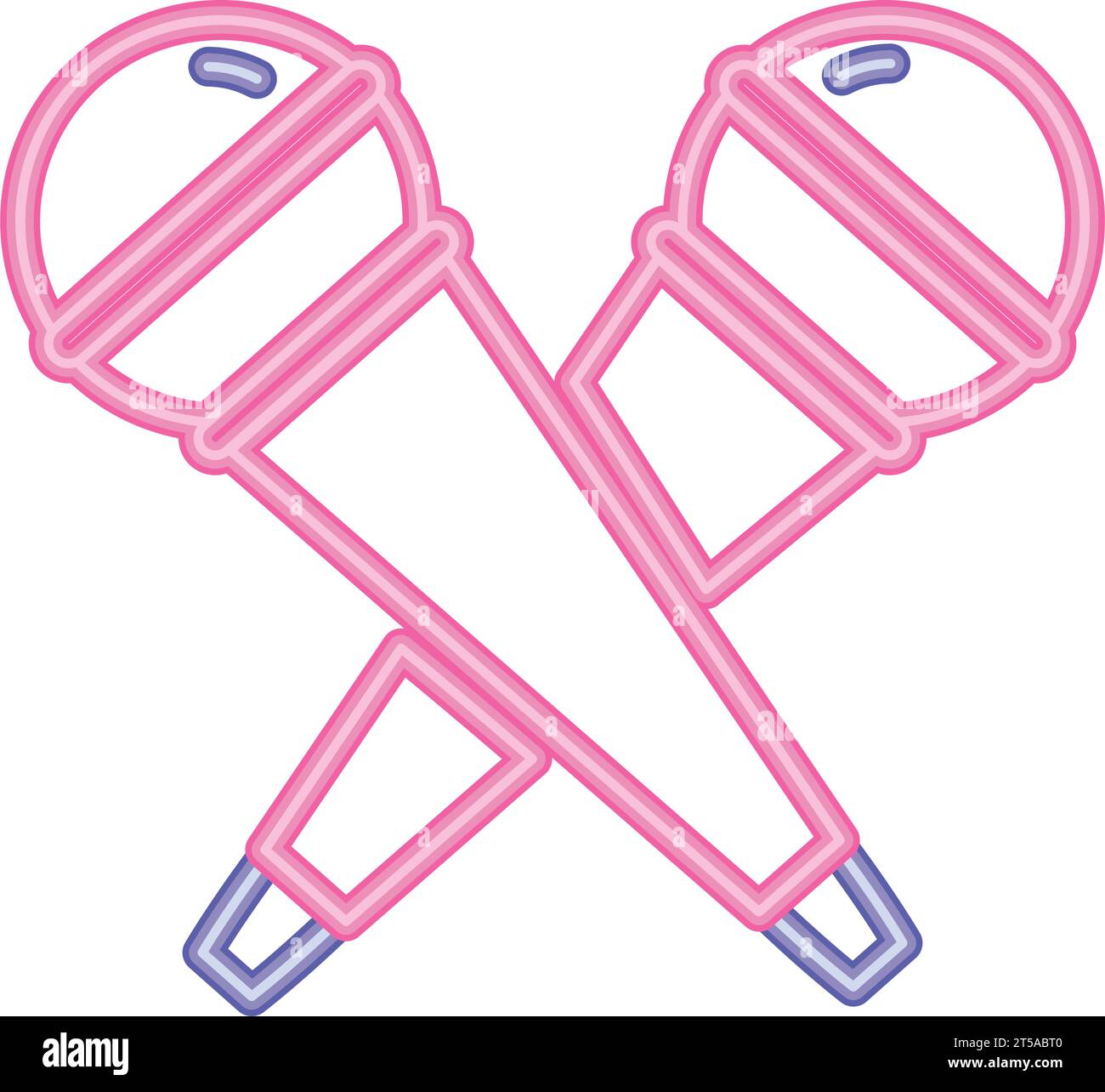 neon music audio microphone Stock Vector Image & Art - Alamy