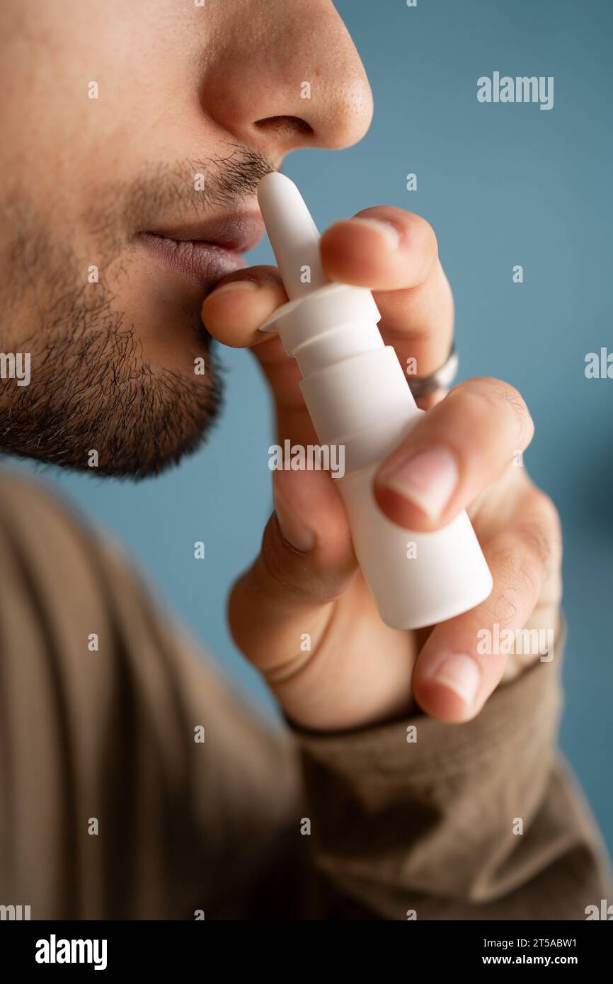 Prescription nose drops hi-res stock photography and images - Alamy