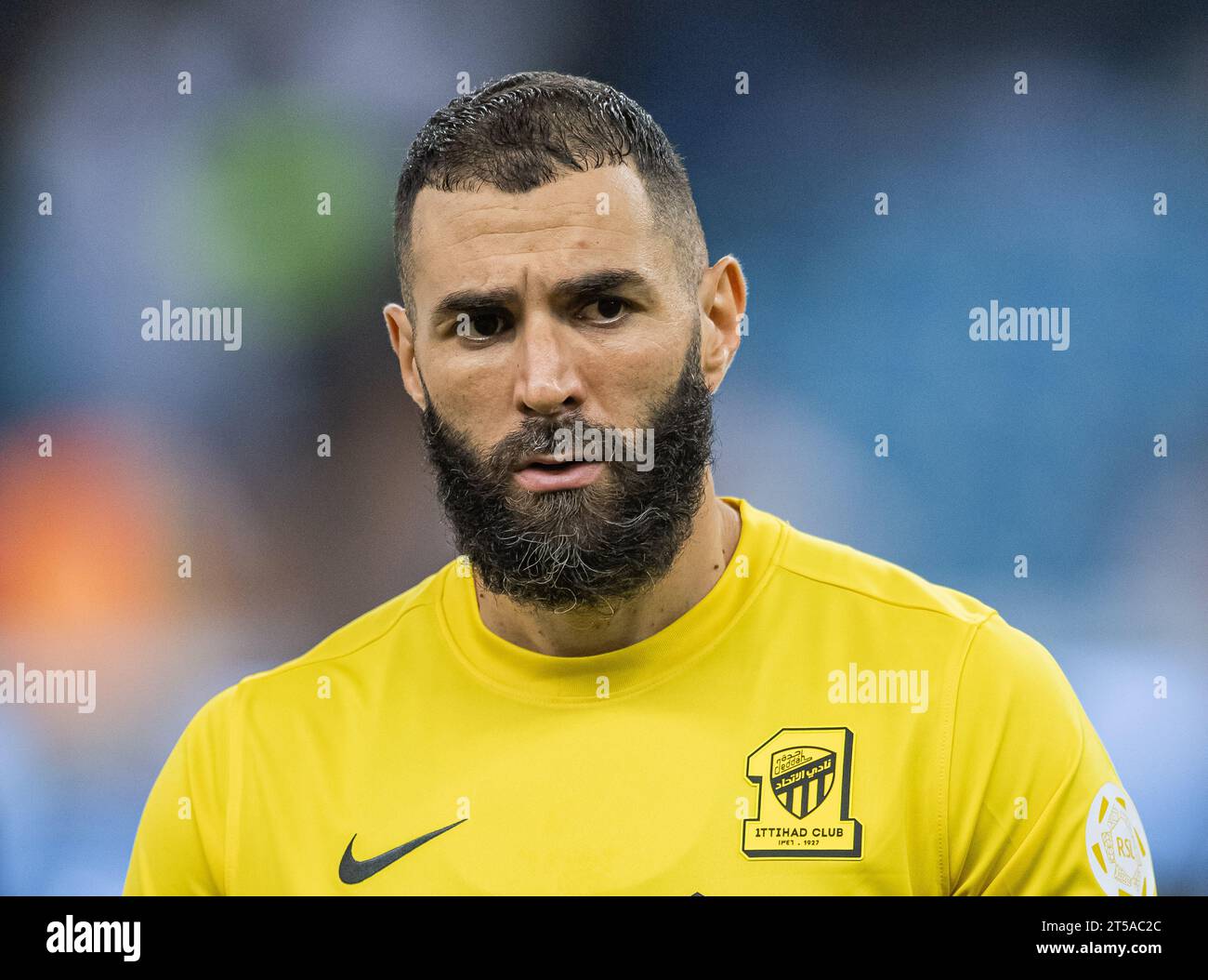 Karim Benzema of Al Ittihad FC during their Match Day 12 of the SAFF ...