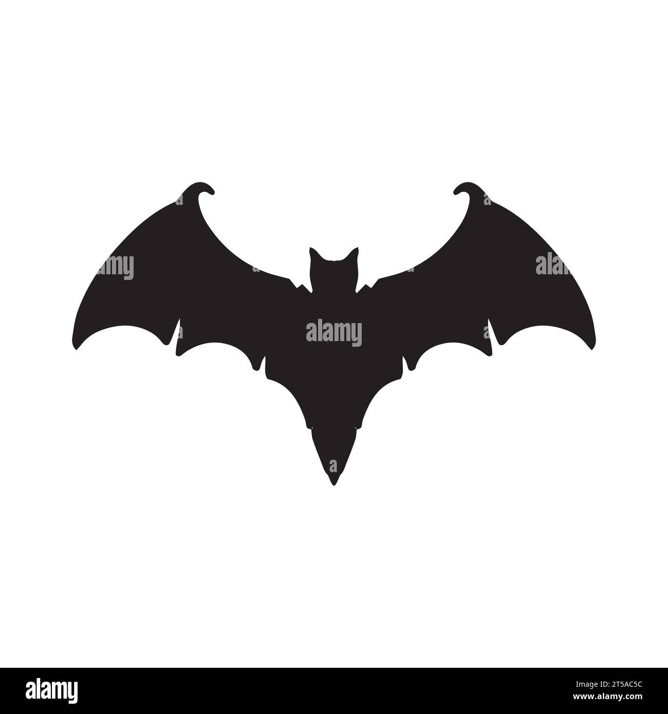 Bat wing logo vector element Stock Vector Image & Art - Alamy