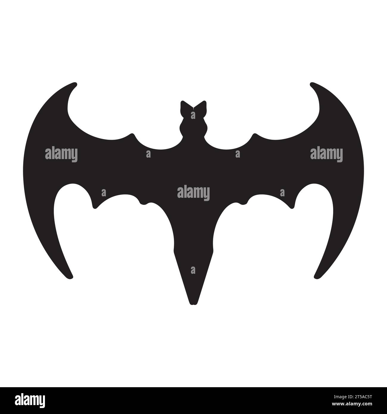 Bat wing logo vector element Stock Vector Image & Art - Alamy